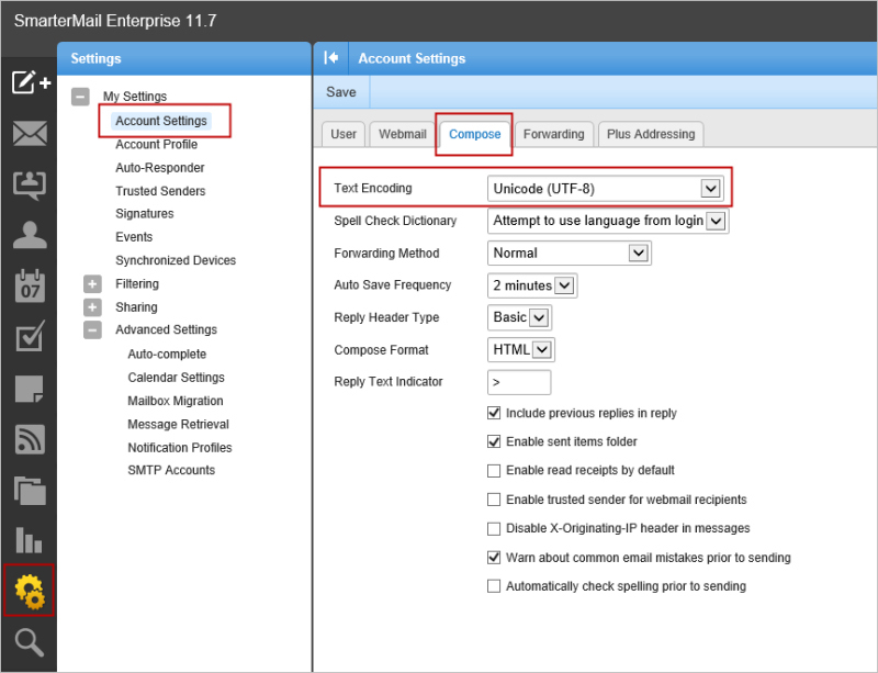 Mostrar corretamente o símbolo do euro no smarter mail - Lojas-na.net
